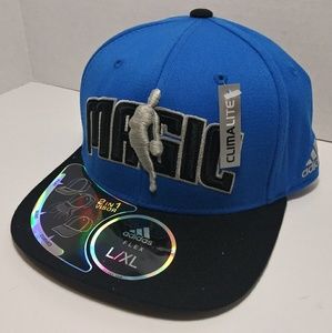 adidas | Accessories | Adidas Climalite Nba Orlando Magic Fitted Hat ...